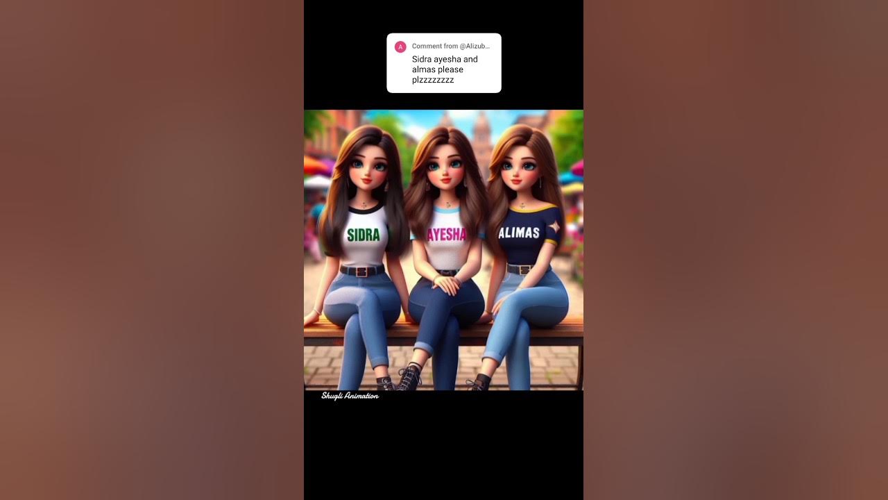 Sidra Ayesha Almas Request Done Apny Naam Ki Video Banwany K Liye Comment Krein