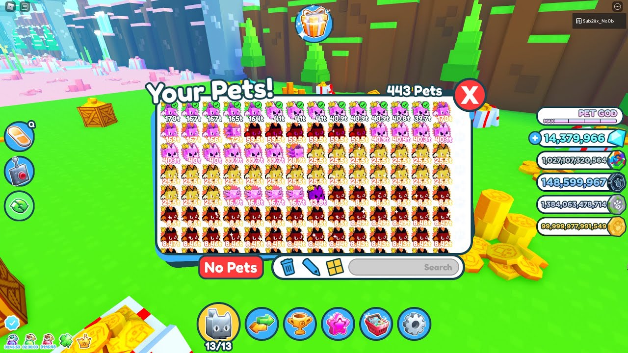 Pet Simulator X giveaways! Lots of op pets giving away live! (Roblox ...