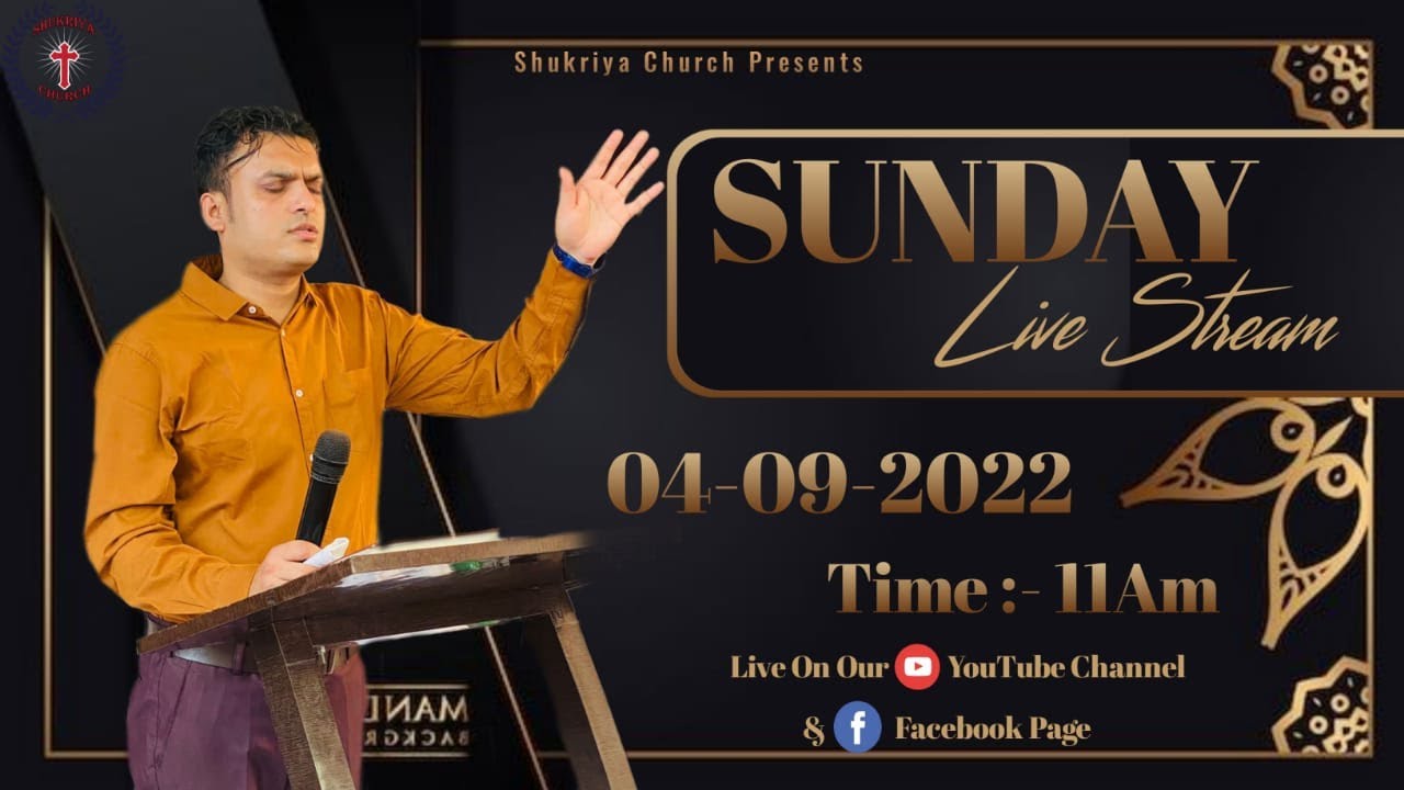 TOPIC :-THE LORD OUR PROVIDER | SUNDAY LIVE STREAM | 04 SEPTEMBER 2022 ...