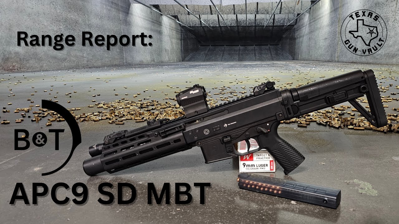 Range Report: B&T APC9 SD MBT - As good or better than the Hk MP5 ...