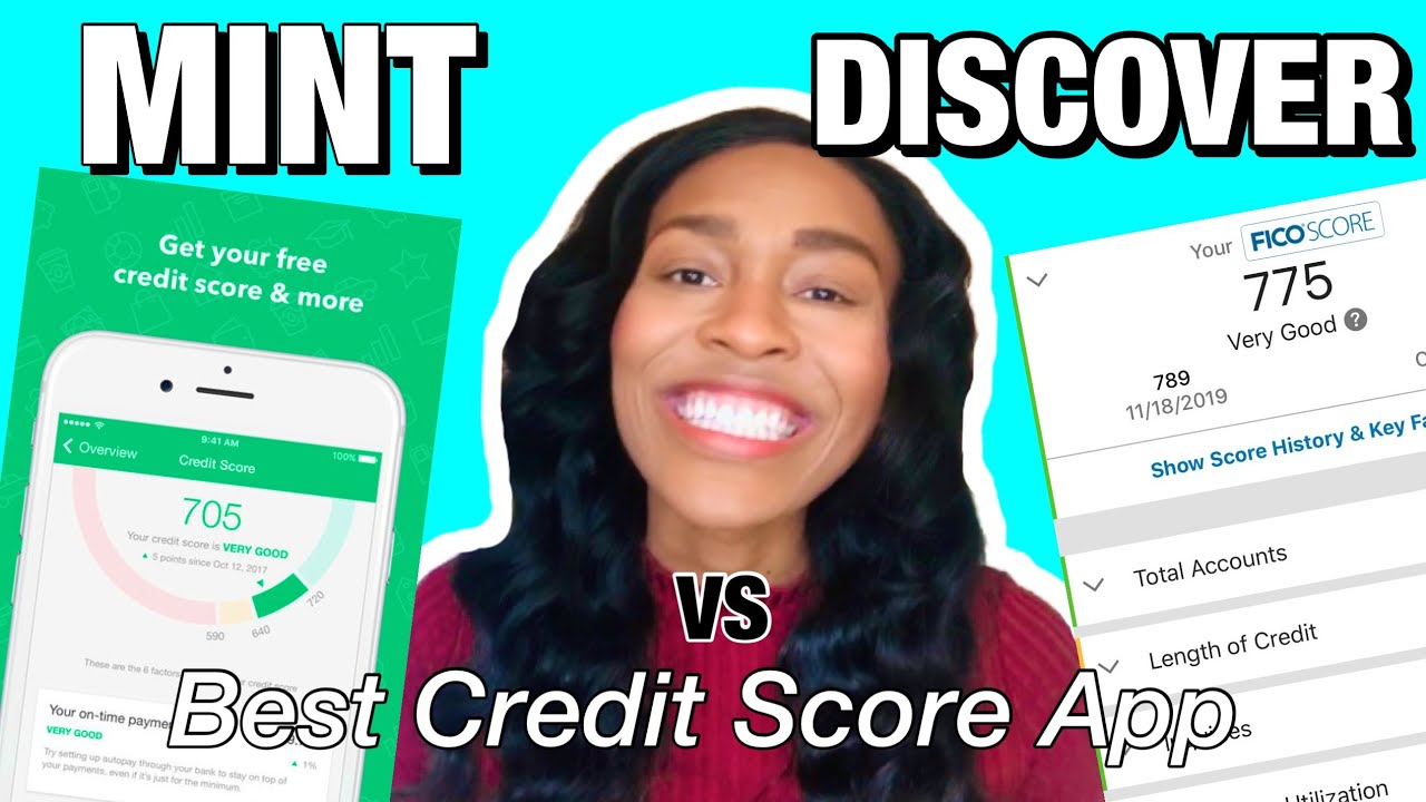 Best FREE App For Credit Score Breakdown: Mint vs Discover | Credit ...