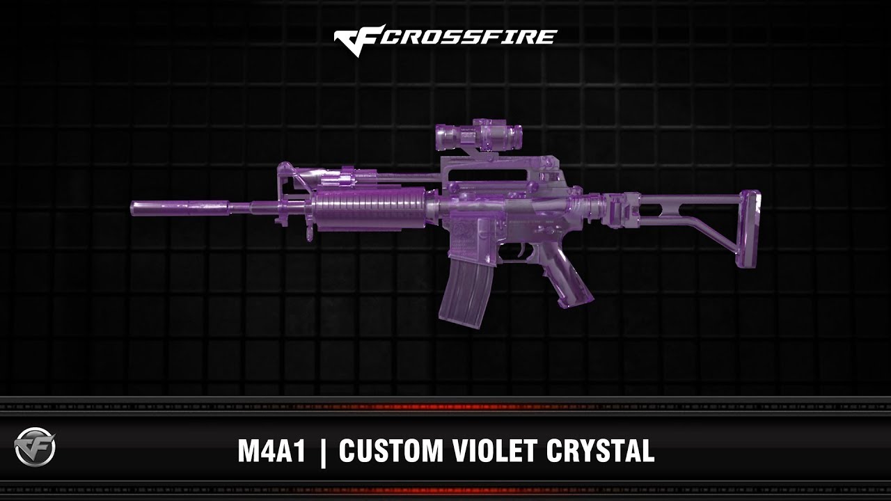 CF : M4A1 | Custom Violet Crystal - YouTube