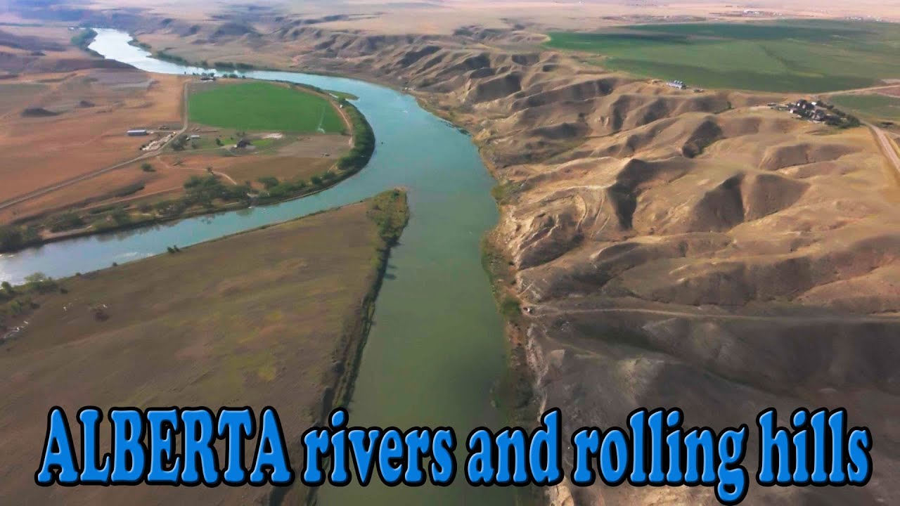 Experience the STUNNING Beauty of Alberta's Rivers and Hills - YouTube