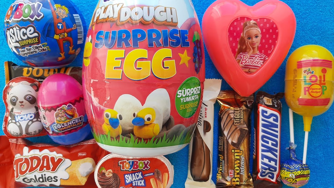 Do You Like Surprises? Let's Watch! Giant Egg Surprise! Many Chocolate ...