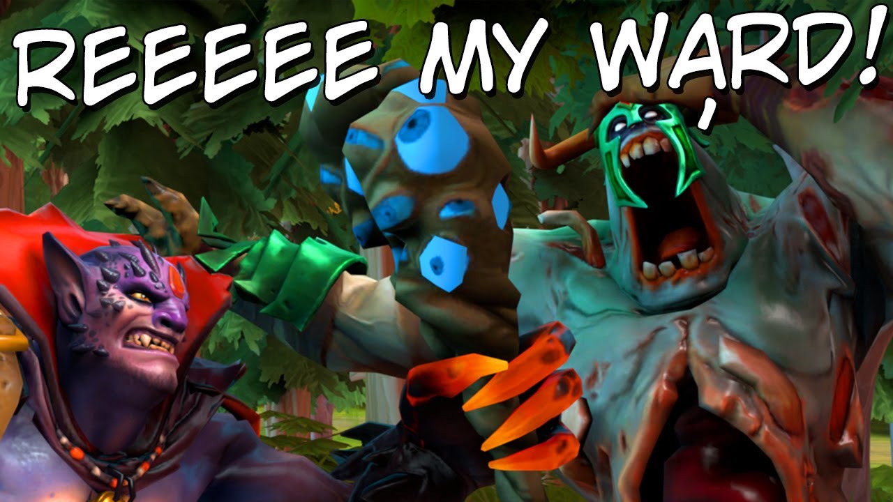 Angry American Loses It Over A Sentry Ward - DotA 2 - YouTube