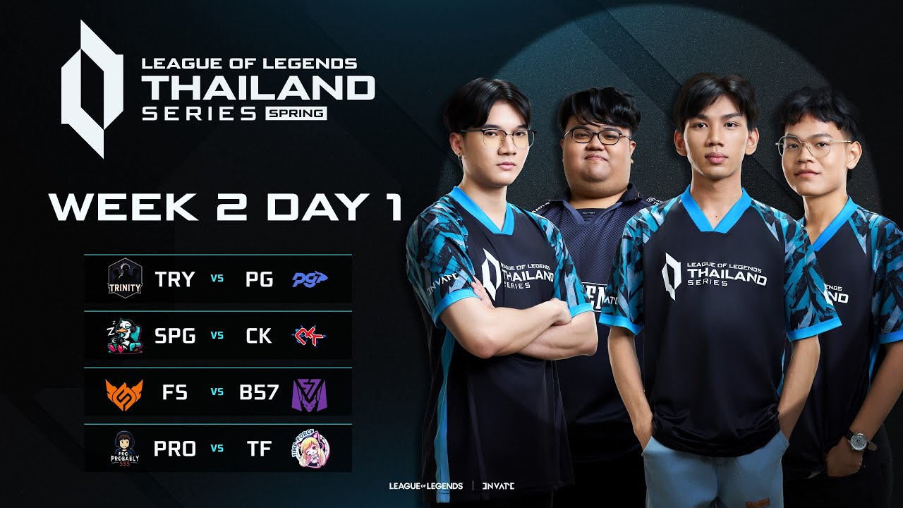 TRY vs PG - SPG vs CK - FS vs B57 - PRO vs TF l LTS 2025 Spring: W2D1 ...