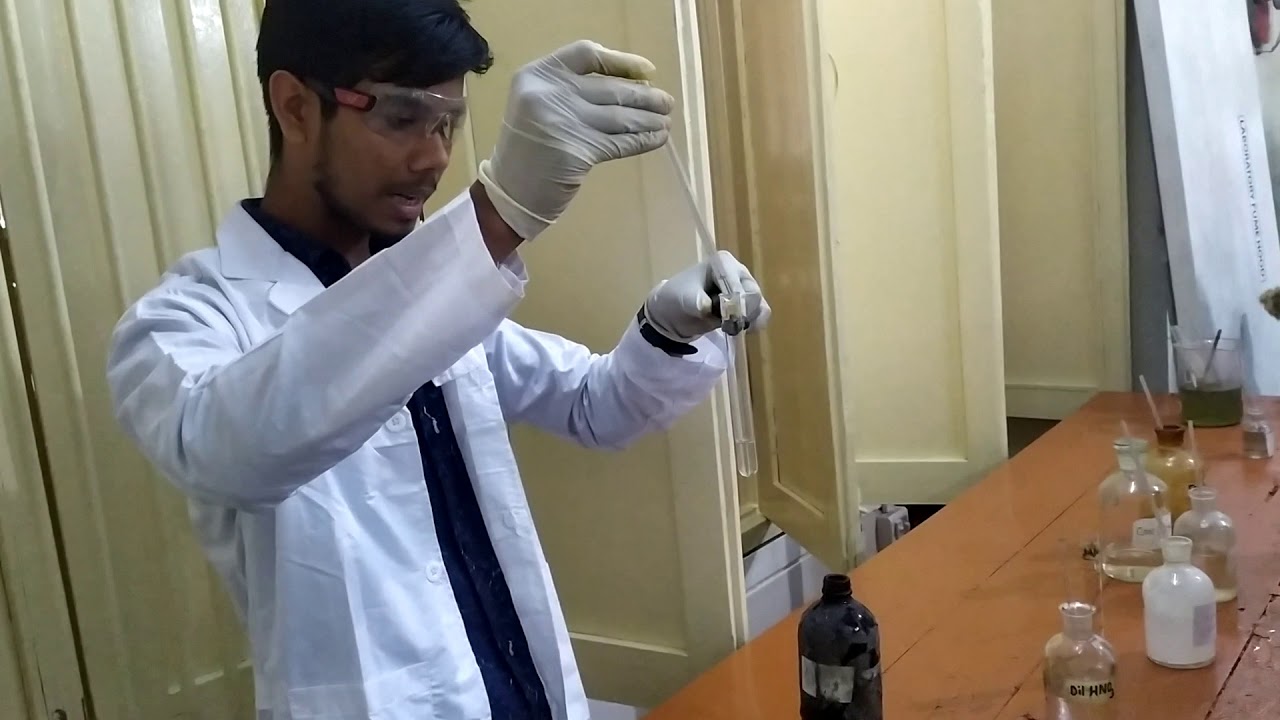 Chloride Test | Organic Chemistry - YouTube