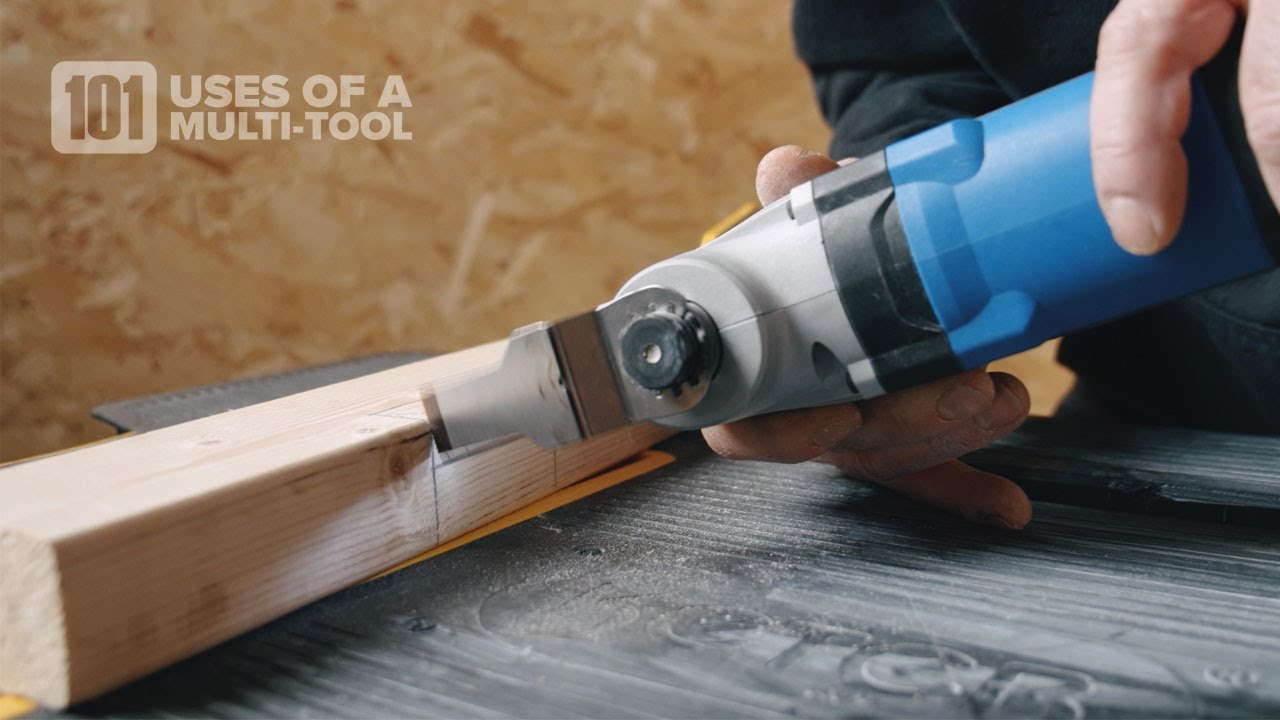 Cutting Notches In Wood With A Multi tool YouTube