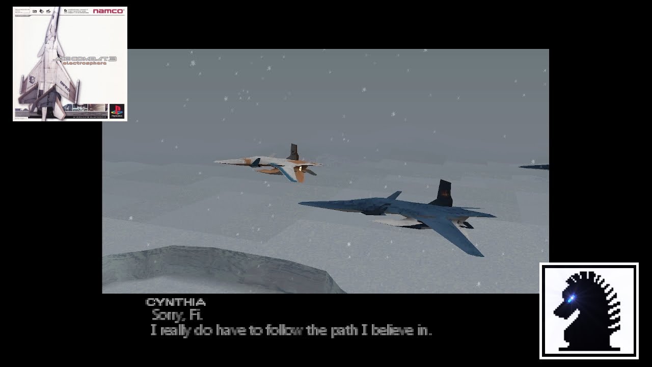 PSX Ace Combat 3: Electrosphere - Neucom #11: Utopian Dream | R-103 ...