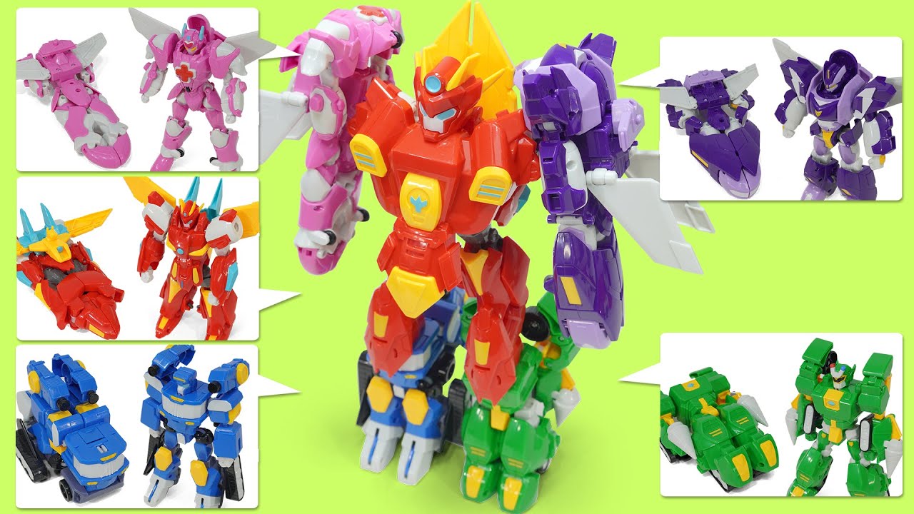 Superior VehicleMan2 Happy Toon TransformMecha Combo Transformation ...