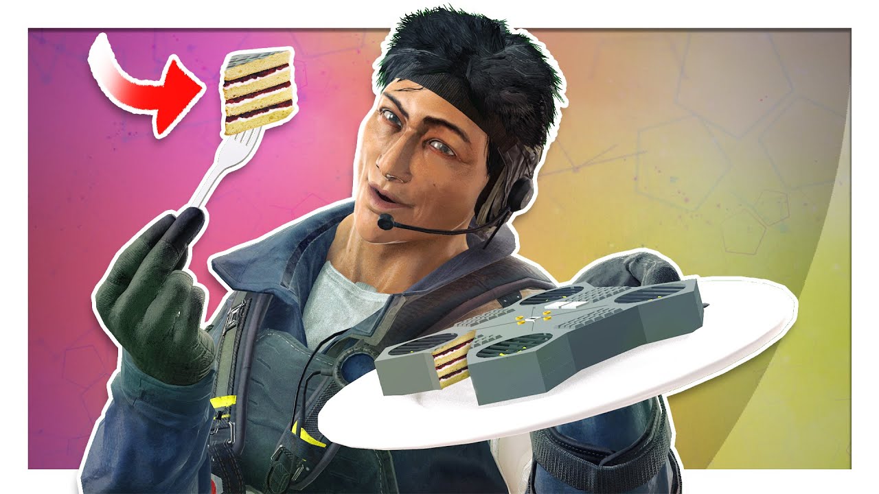 Rainbow Six: Siege but everything is Cake - YouTube