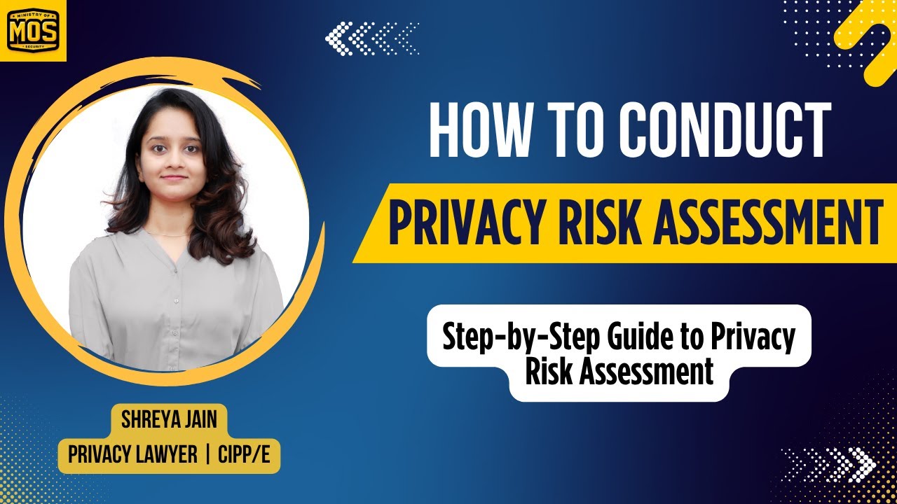 How to Conduct Privacy Risk Assessment - YouTube