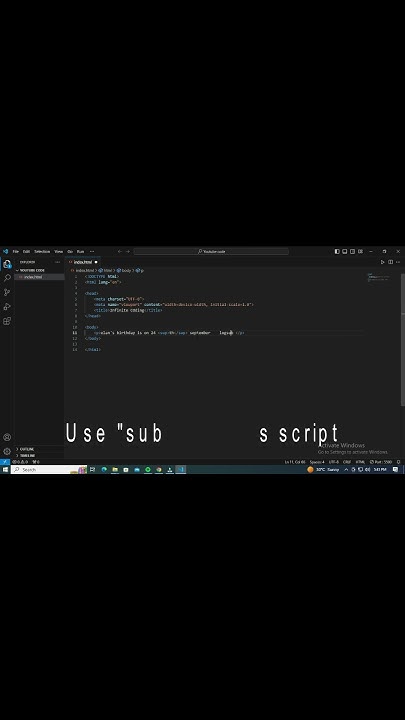 Html Coding Part 6 Coding Html Codingshorts Html5 Programming Codingforbegginers Code