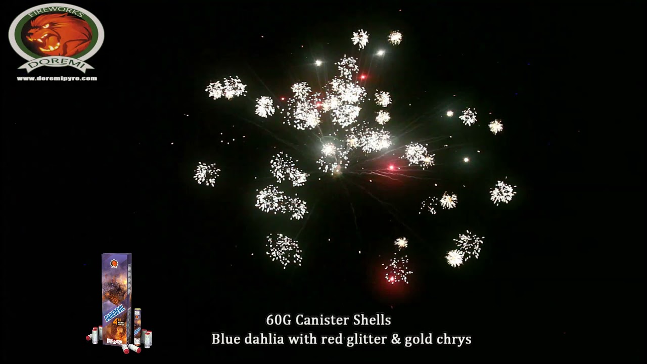 DAS201 4" 60g Canister Shells - YouTube