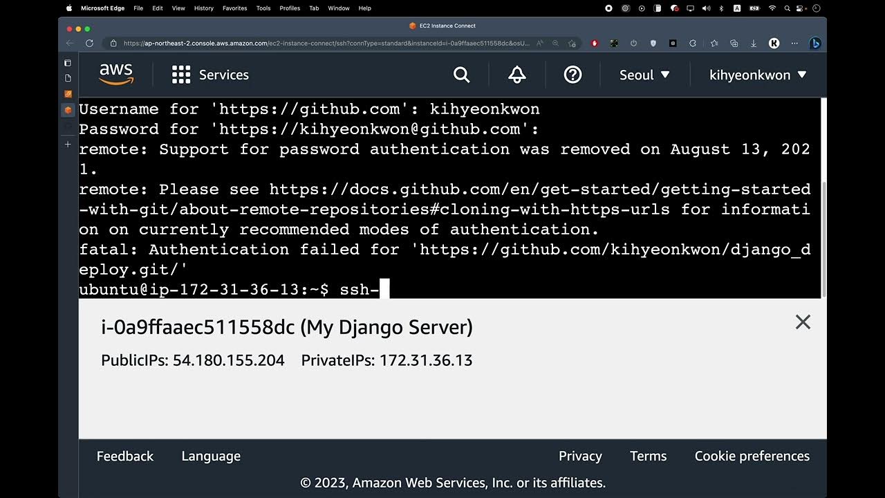 Deploy 3 Github clone - YouTube
