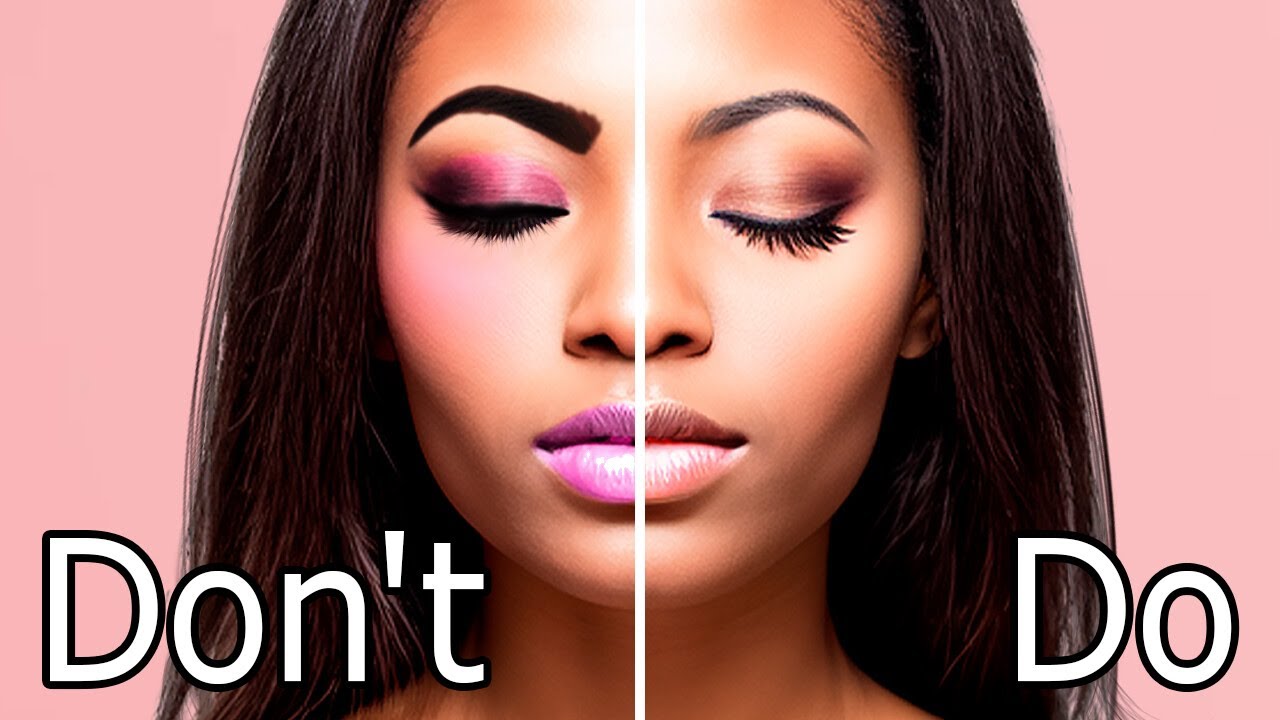 How To Fix Common Makeup Mistakes Makeup Dos And Donts Youtube