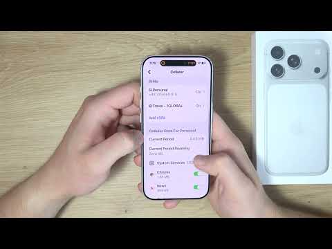 How to Check Mobile Data Usage on iPhone 18 Pro Max