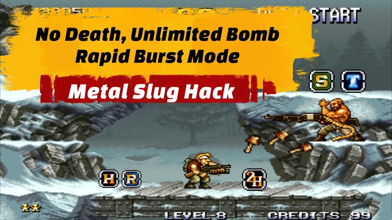 Metal Slug Hacked to the Max – No Death Run, Infinite Bombs & Burst ...