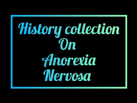 History collection on anorexia nervosa #psychiatry #anorexia_nervosa # ...