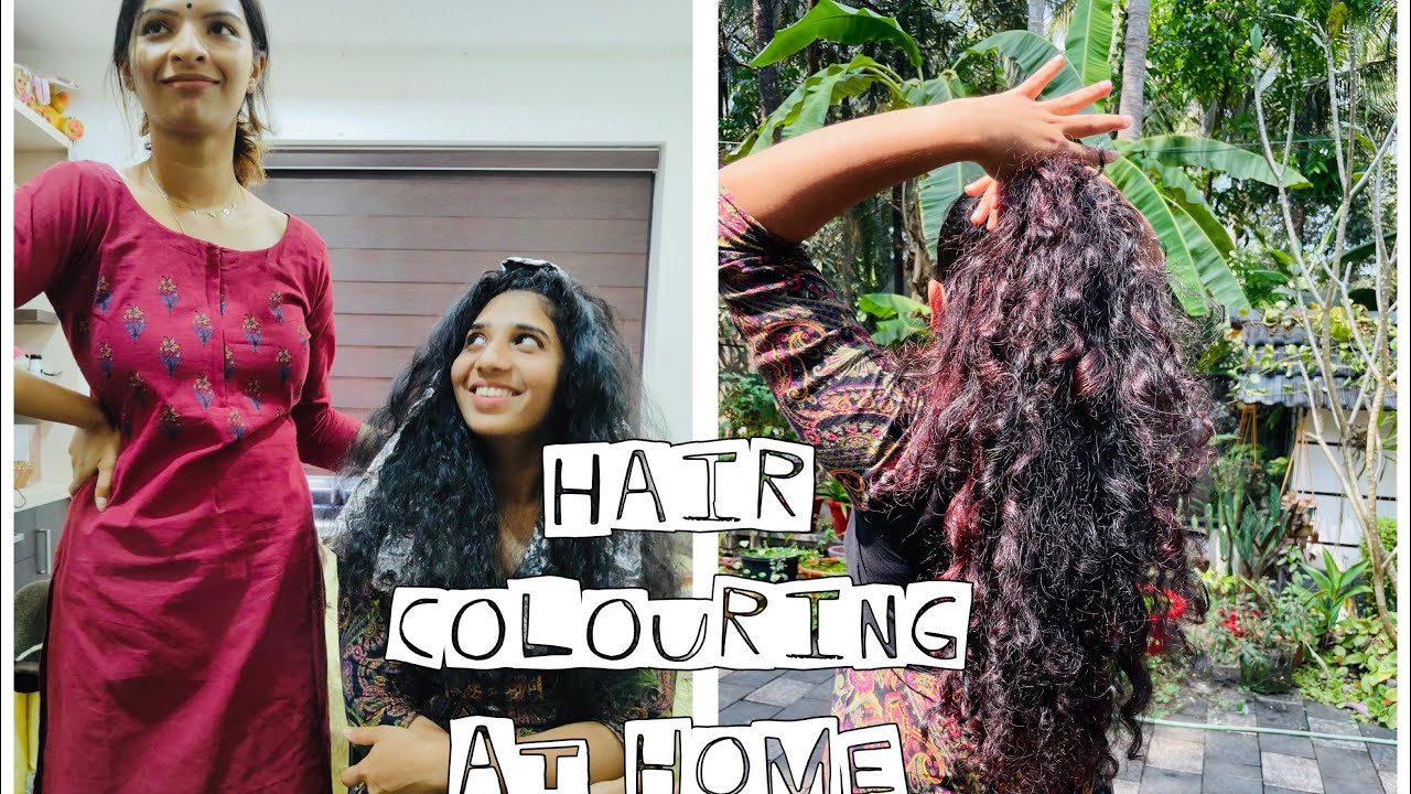 I COLOURED MY SISTER’S HAIR😬 | FAMILY | DIY | HAIR COLOURING | FUN VLOG ...