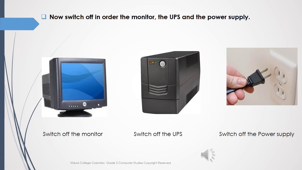 Grade 2 Computer Studies Starting and Closing the Computer - YouTube