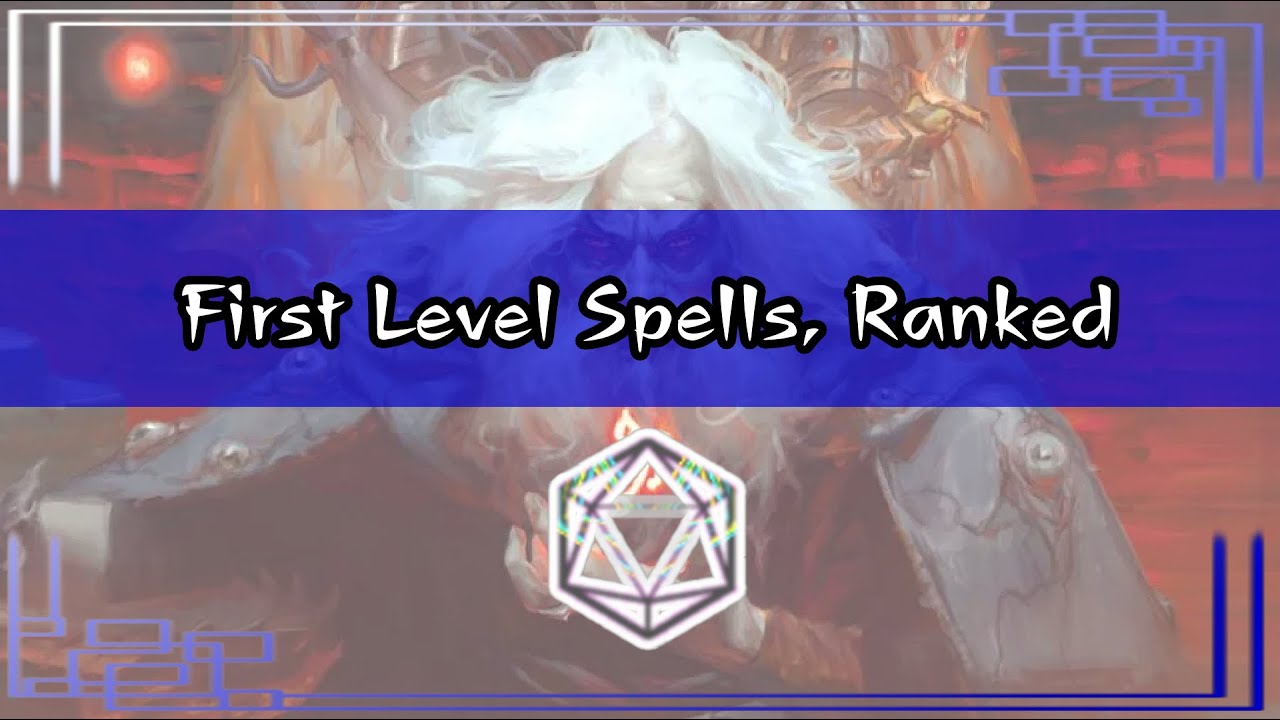 ALL 5e First Level Spells, RANKED - YouTube