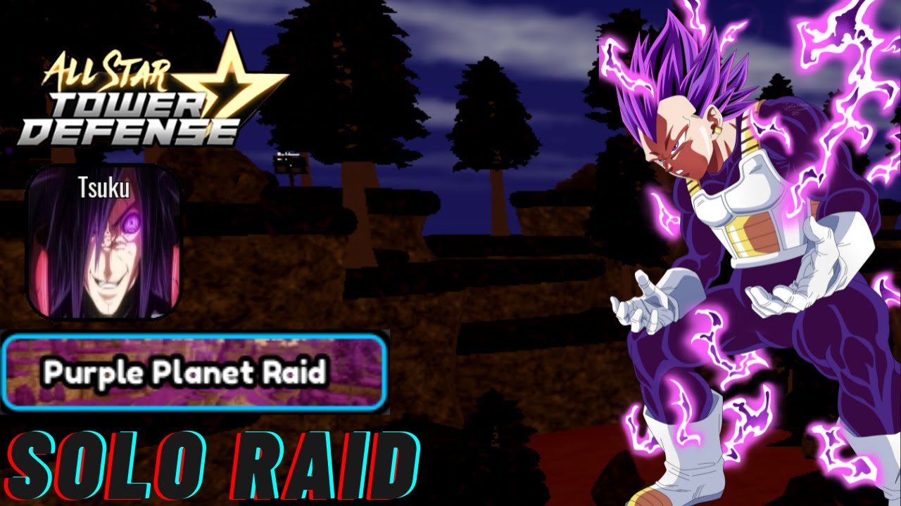 Como completar Purple Planet Raid Solo - All Star Tower Defence - YouTube