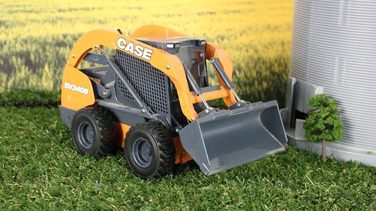 Ertl 1/16 Case SV340B Skid Steer Loader - YouTube