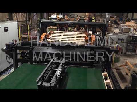 Pallet turning system - YouTube
