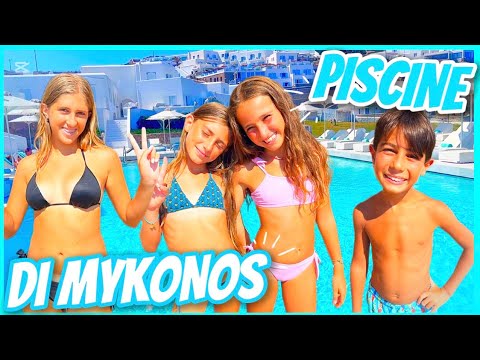 Ci TUFFIAMO nelle PISCINE più BELLE di Mykonos!😍🇬🇷 •Ep 2•