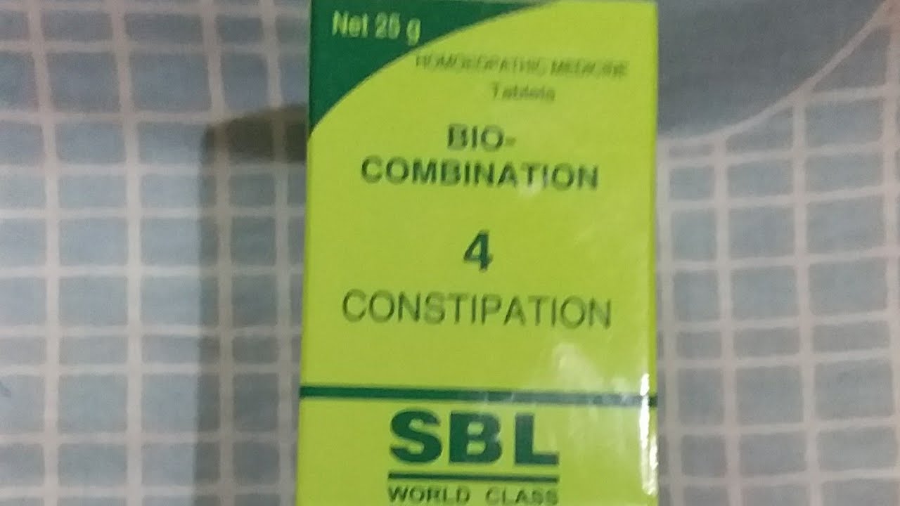 BIOCHEMIC COMBINATION TABLETS NO -4 FOR CONSTIPATION TREATMENT ||.BIO ...
