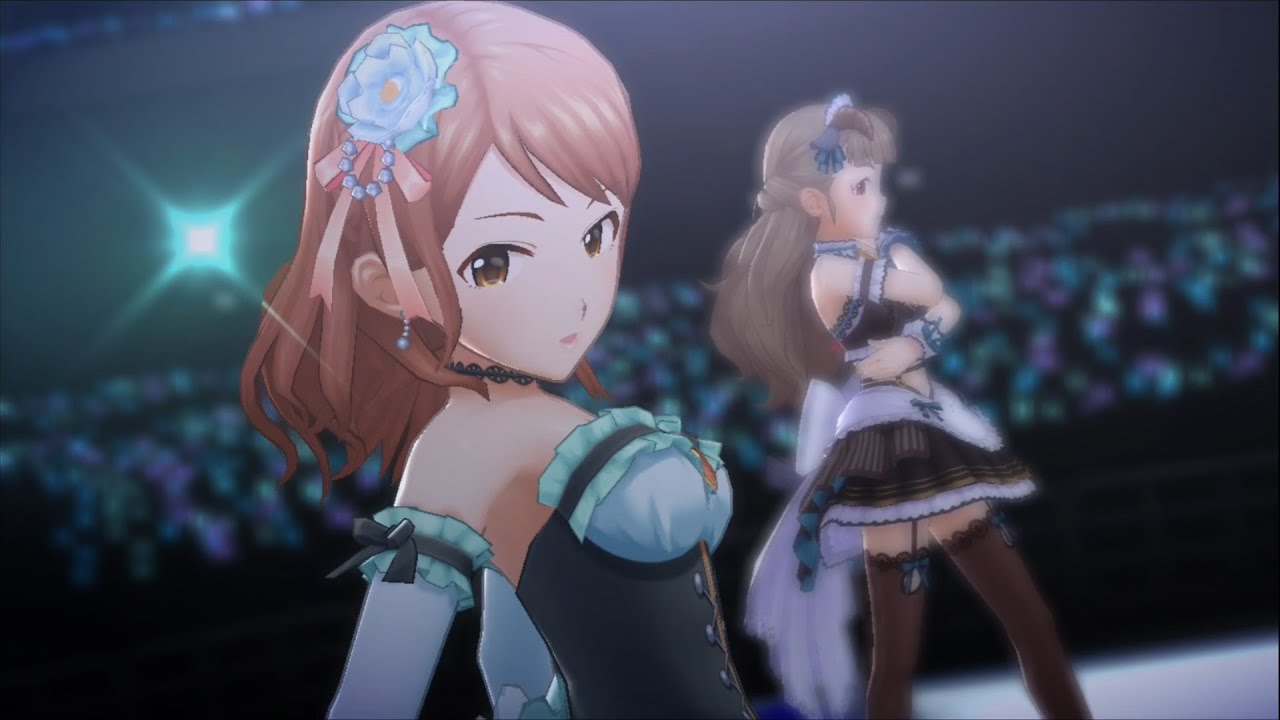 「デレステ」Trinity Field (Game ver.) 北条加蓮、神谷奈緒 SSR - YouTube