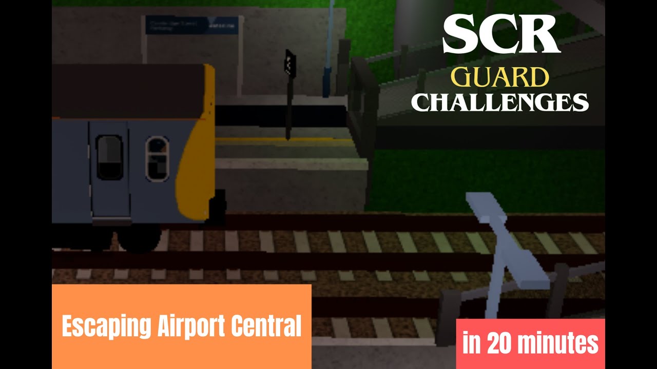Escaping Airport Central in 20 minutes | SCR Guard Challenges - YouTube