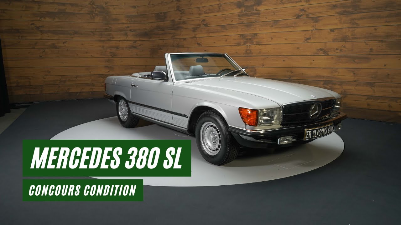 Mercedes Benz 380 SL | € 90,000 Restoration | Concours Condition | 1983 ...