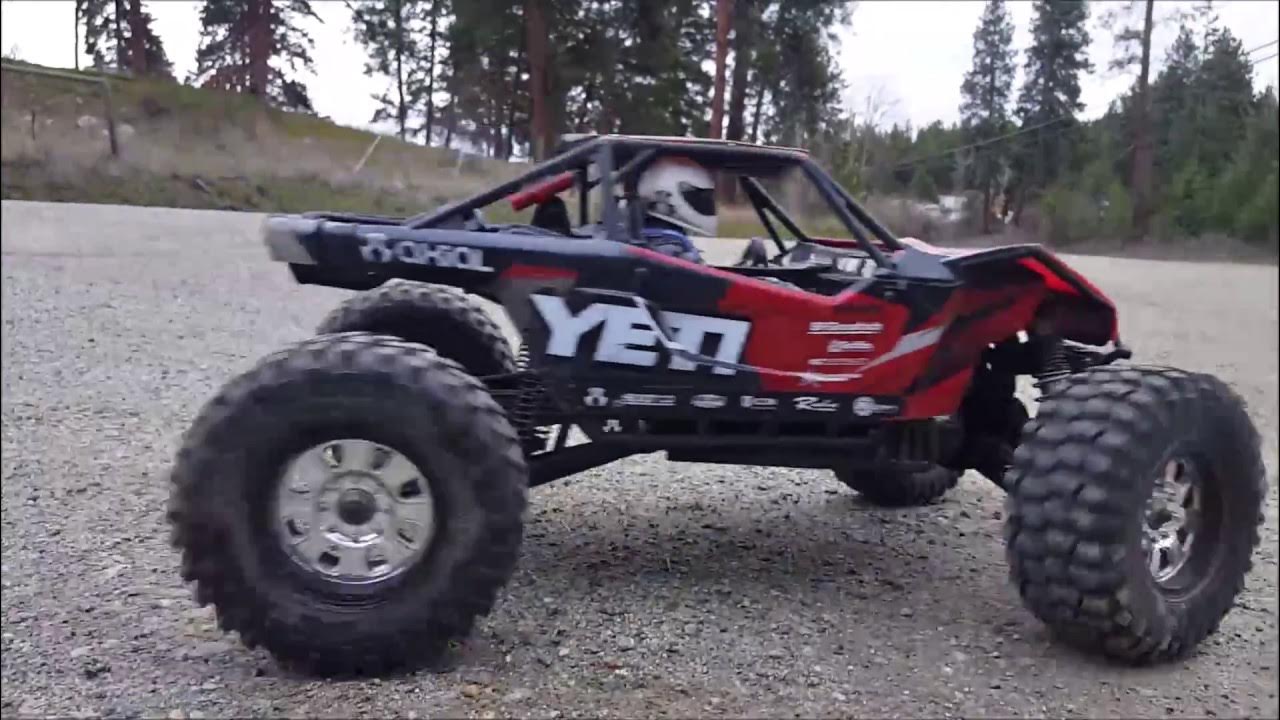 Axial Yeti XL-6s Lipo- first time on RC Zoo! - YouTube
