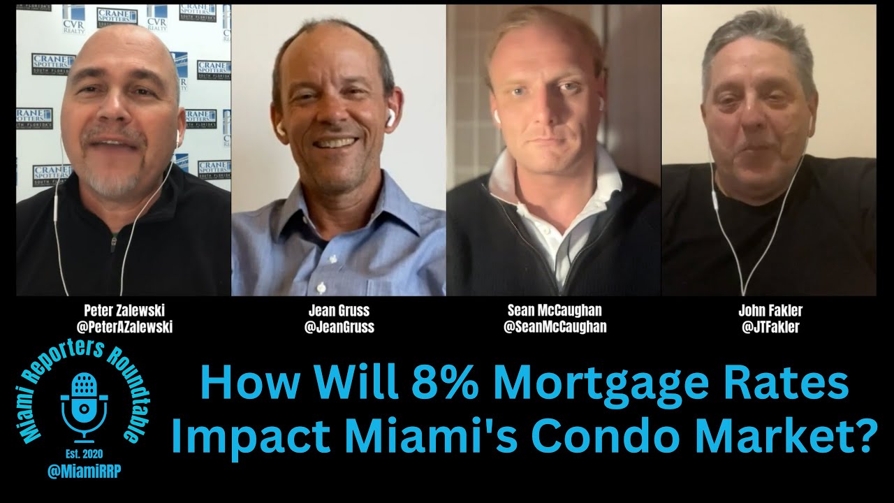 How Will 8% Mortgage Rates Impact Miami's Condo Market? - YouTube