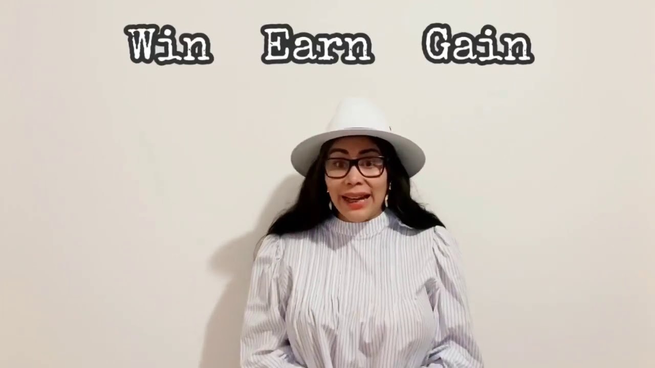 ¿Cuál es la diferencia entre win-earn- gain? - YouTube