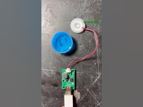 How to work ultrasonic humidifier module - YouTube
