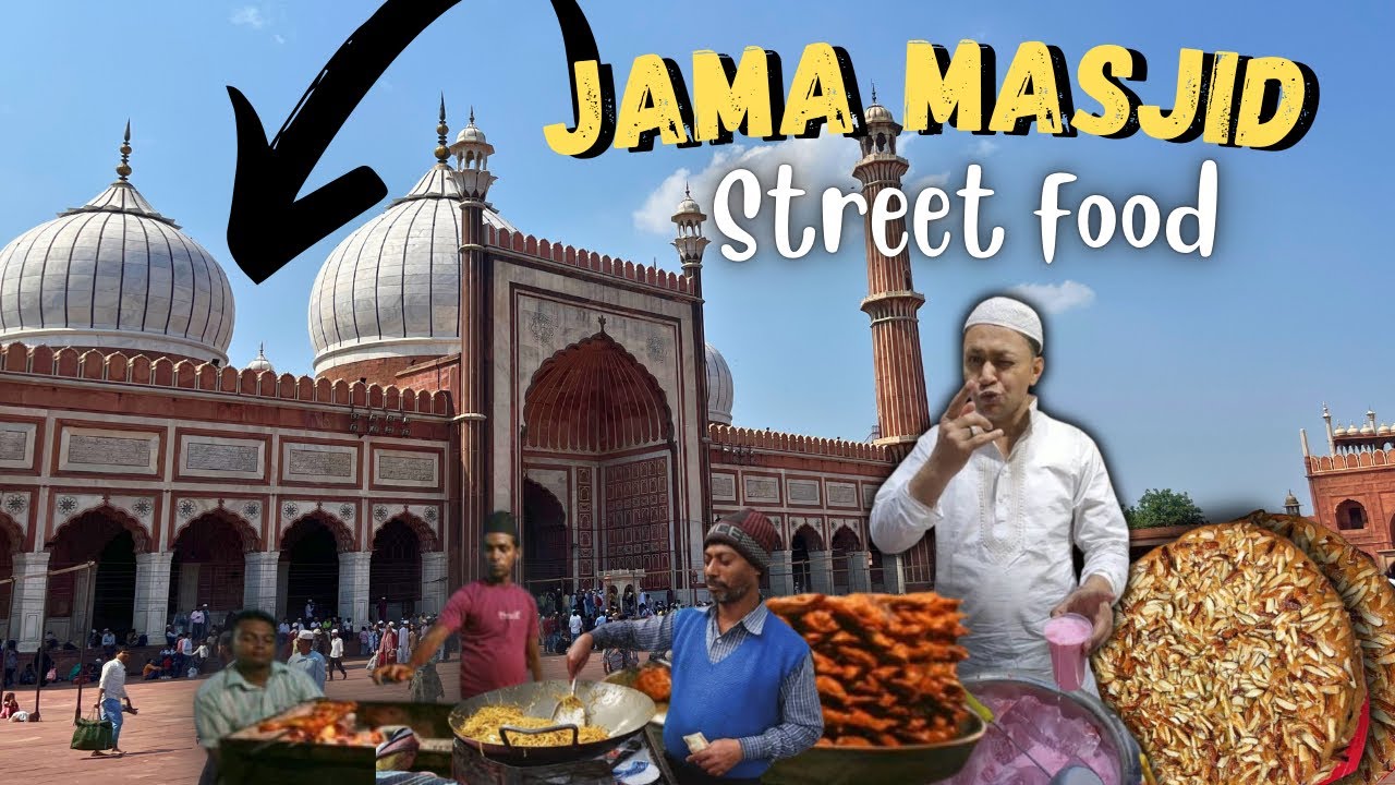 Jama masjid famous “street food” | Must watch if you are going to - YouTube