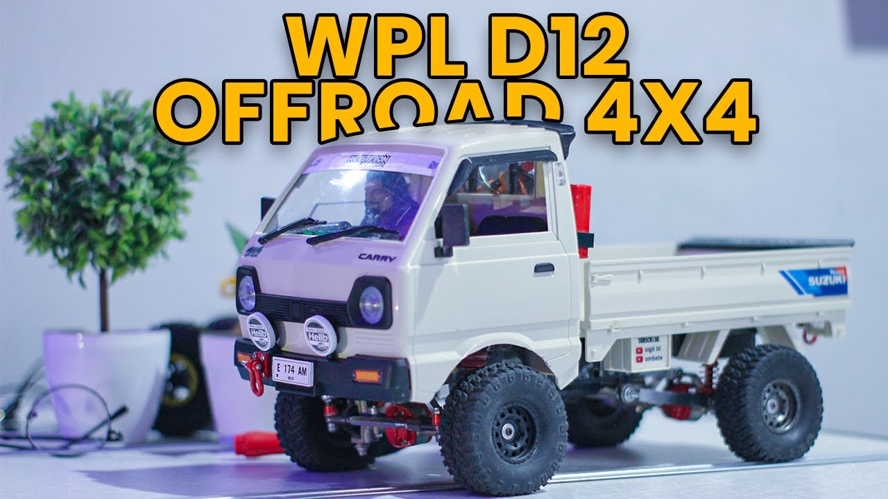 DUDUKAN BODY WPL D12 PAKE SASIS SET KIT MN99 D90 RGT 136161 - YouTube