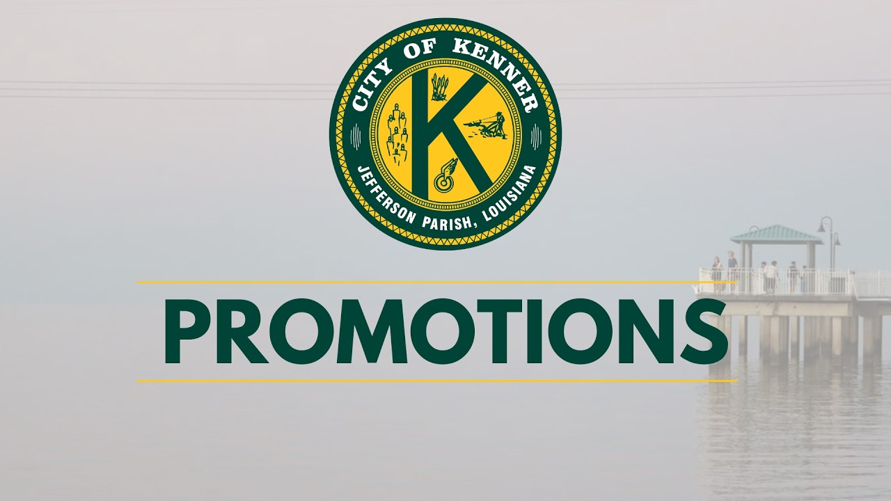 The City Of Kenner Is Now Hiring - YouTube