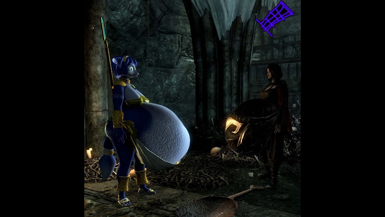 Skyrim Devourment - Krystal's Dawnguard Adventure Part 6 Chasing Echos ...