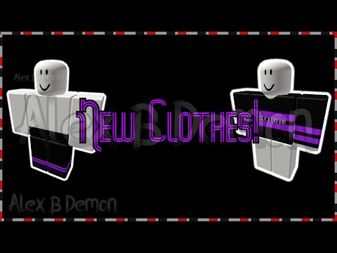 Alex B Demon black outfit with neon purple lines | Roblox - YouTube