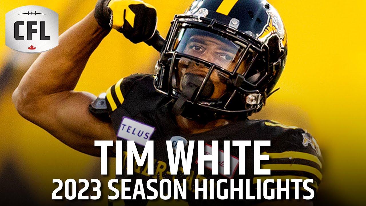 Tim White 2023 CFL Highlights - YouTube