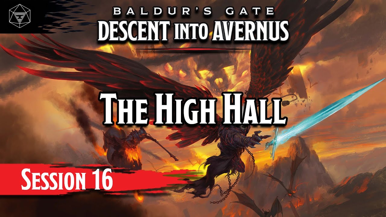 Baldur's Gate: Descent into Avernus - Session 16 - The High Hall - YouTube