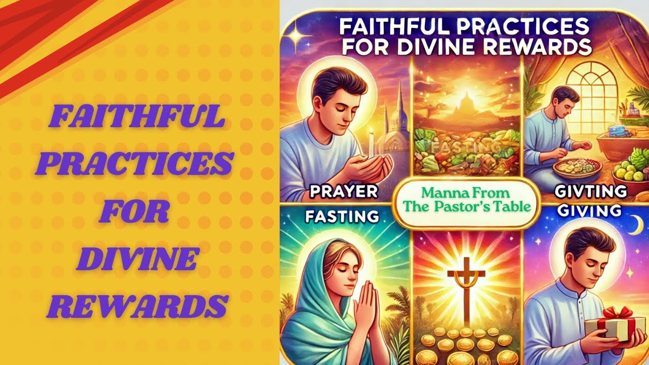 MANNA FROM THE PASTOR'S TABLE - FAITHFUL PRACTICES FOR DIVINE REWARDS ...