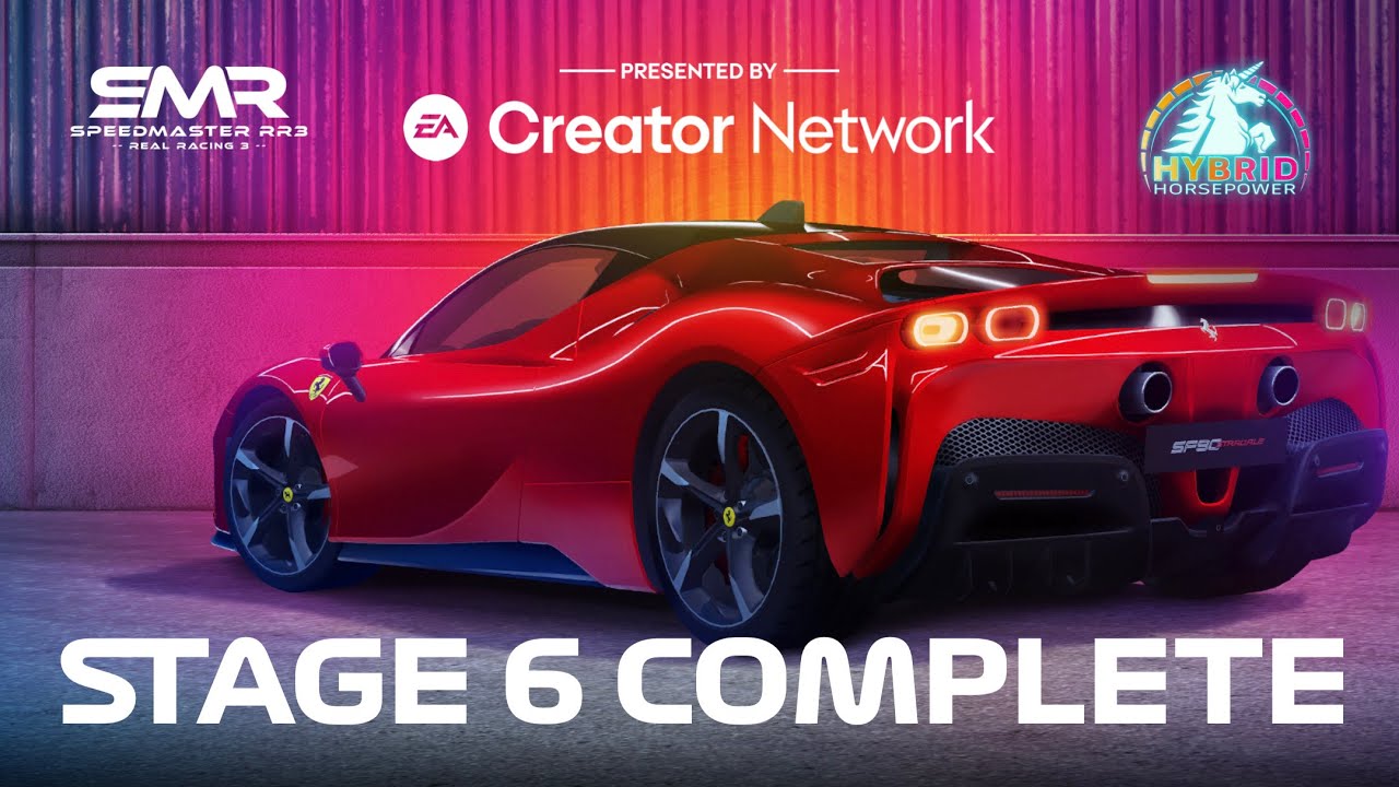Hybrid Horsepower Stage 6 - Ferrari SF90 Stradale - Real Racing 3 - YouTube