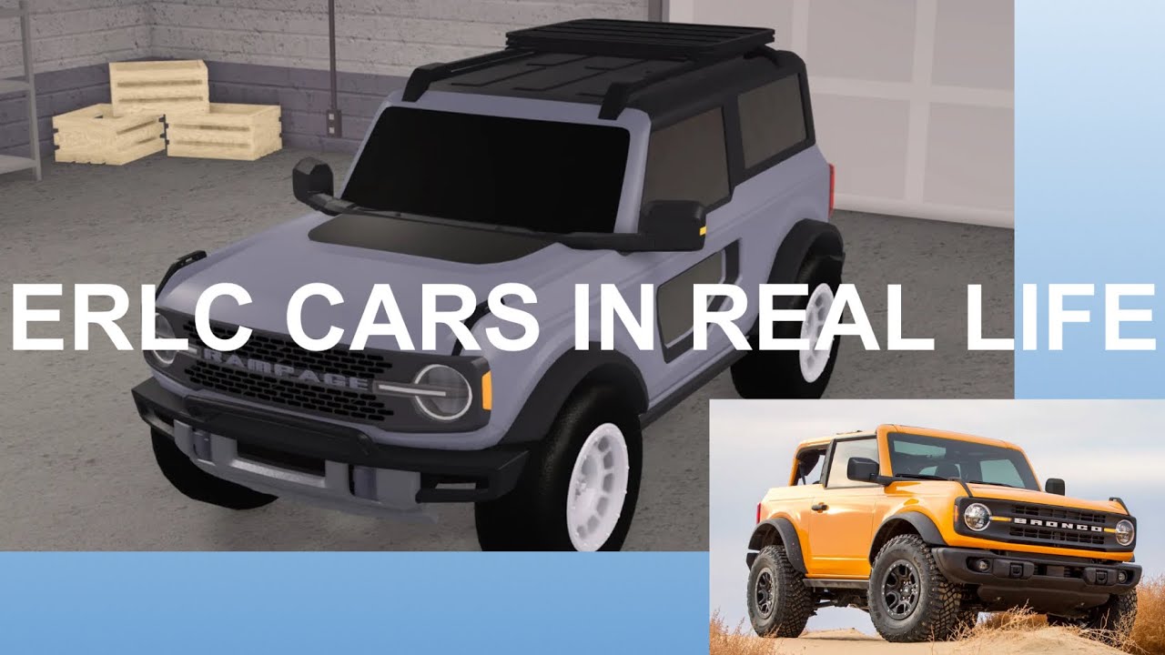 ERLC cars in real life - YouTube