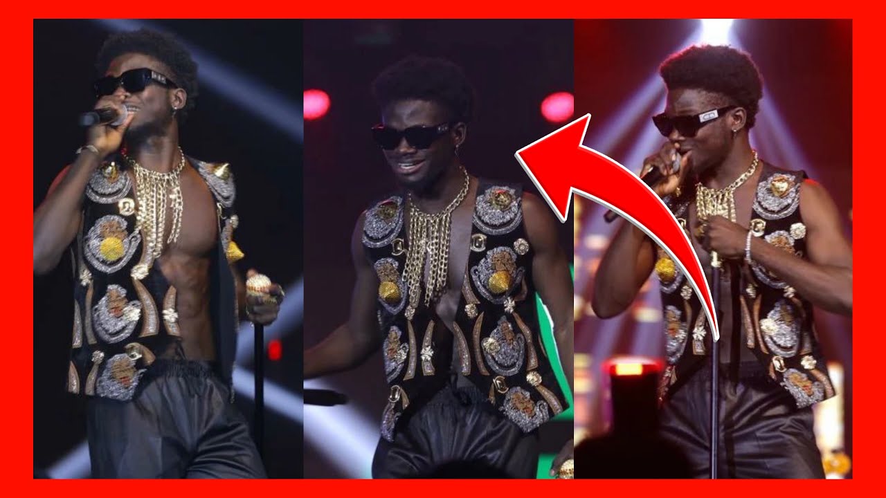 Kuami Eugene explosive highlife performance at 3 music awards 22 - YouTube