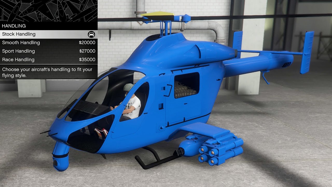 GTA 5 - DLC Aircraft Customization - Buckingham Weaponized Conada - YouTube
